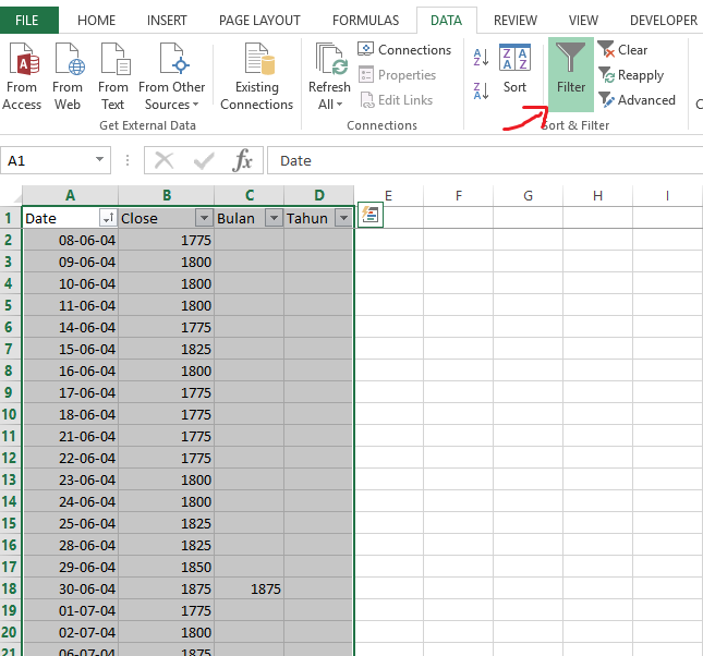Panduan Mencari Dan Mengolah Data Return Saham (Bagian 1) – Rudiyanto